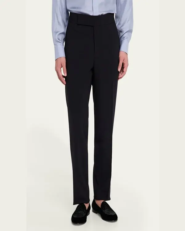 Giorgio Armani Flat-front Trousers