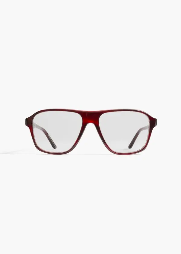 Khaite X Oliver Peoples 1978rx Eyeglasses - Bordeaux Bark