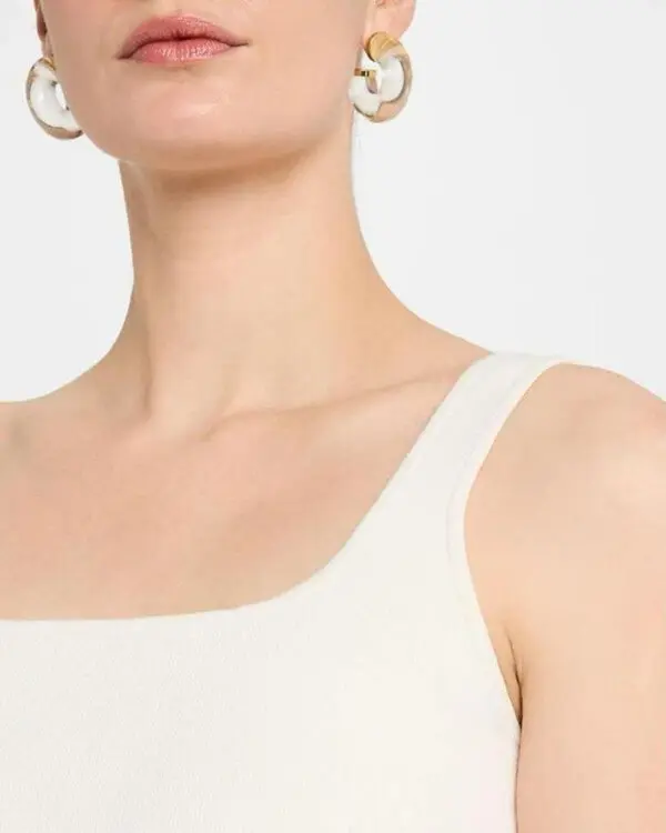 Figue Marla Sweater Tank Top - Chalk
