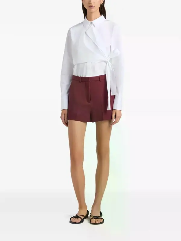 Ports 1961 Ribbon-tie Wrap Shirt