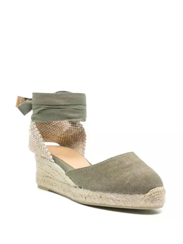CastaÑer Carina 50mm Espadrilles - Green