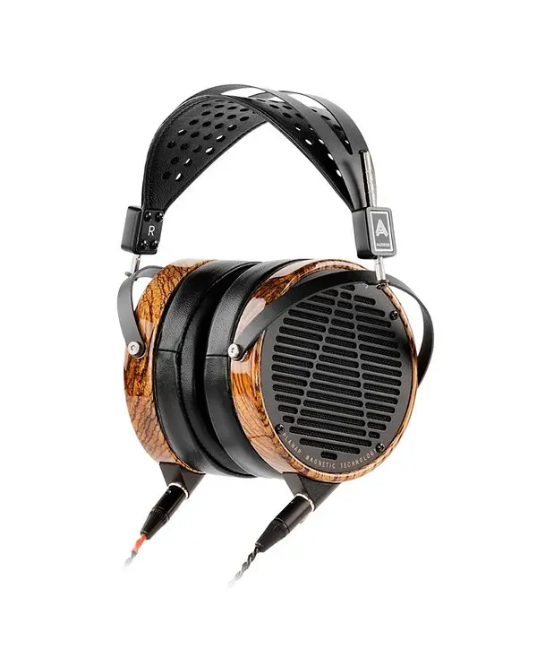 AUDEZE Lcd-3 Planar Magnetic Over-ear Headphones With Carrying Case - Zebrawood