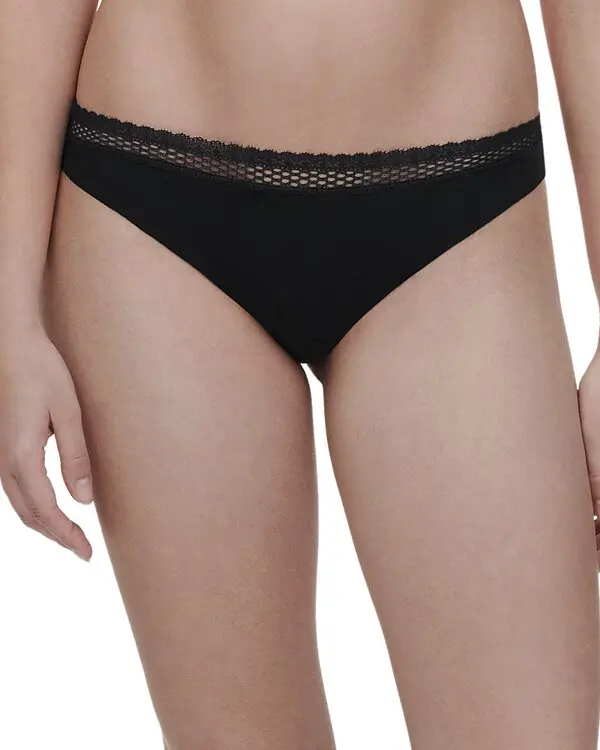Chantelle Cozy Chic Thong - Black
