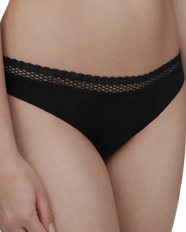 Chantelle Cozy Chic Thong - Black
