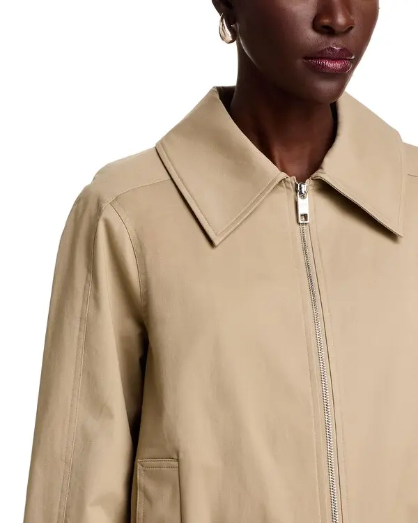 Rails York Zip-up Jacket - Taupe