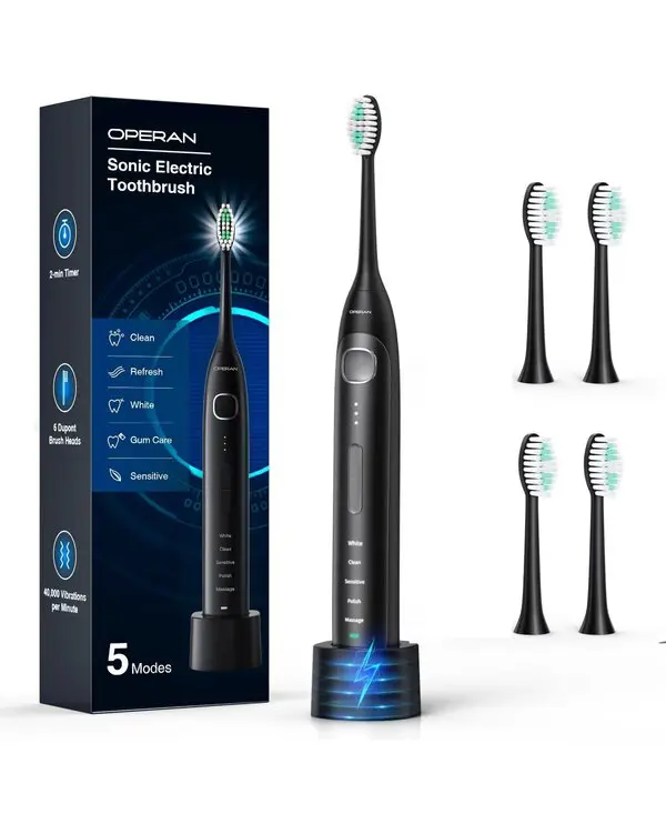HEATDAZ Operan Rechargeable Electric Toothbrush - No Color