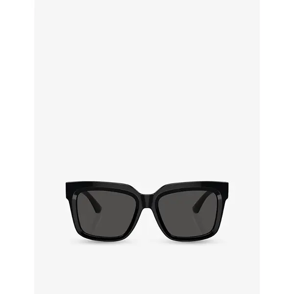 Burberry Be4419 Square-frame Sunglasses - Black