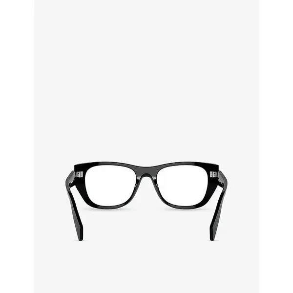 Prada Pr A18v Irregular-frame Acetate Eyeglasses