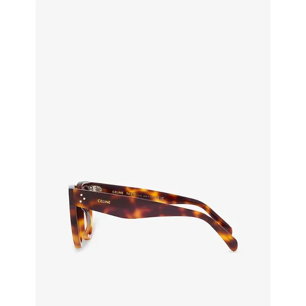 Celine Cl4003in Rectangle Sunglasses - Brown