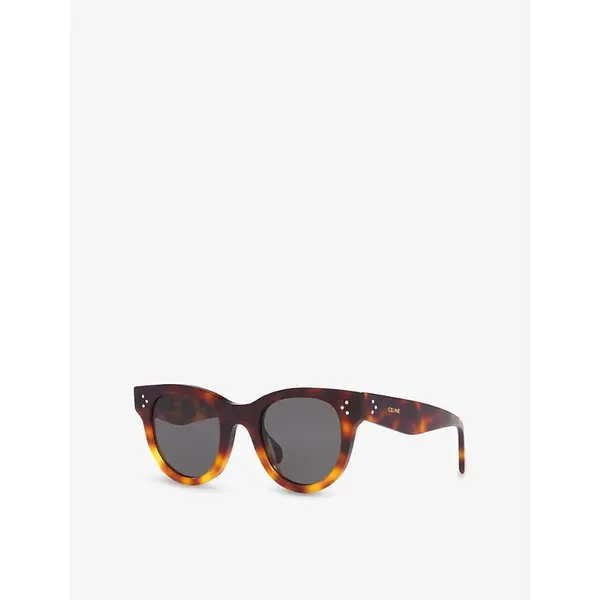 Celine Cl4003in Rectangle Sunglasses - Brown
