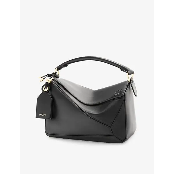 Loewe Puzzle Small Top-handle Bag - Black