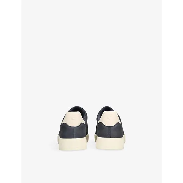 Cole Haan Grandpro Suede Slip-on Low-top Trainers - Navy