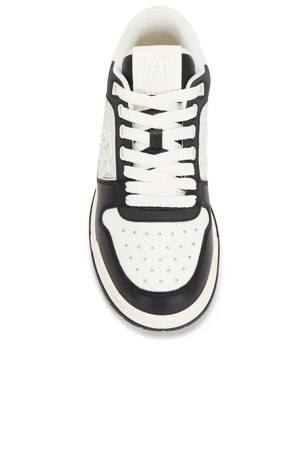 Amiri Ma Quad Debossed Classic Low Sneakers - Black