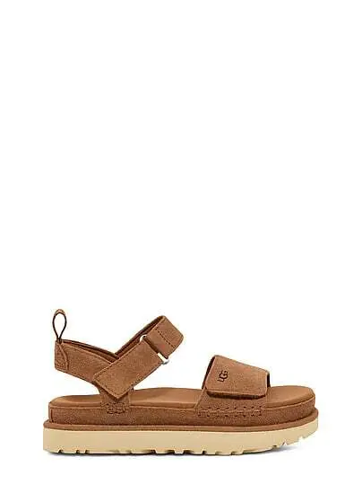 Pink Ugg® Goldenstar Strap Sandals - Brown