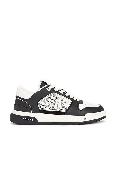 Amiri Ma Quad Debossed Classic Low Sneaker - Black