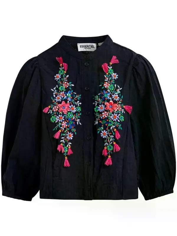 Essentiel Antwerp Heartfelt Embellished Shirt