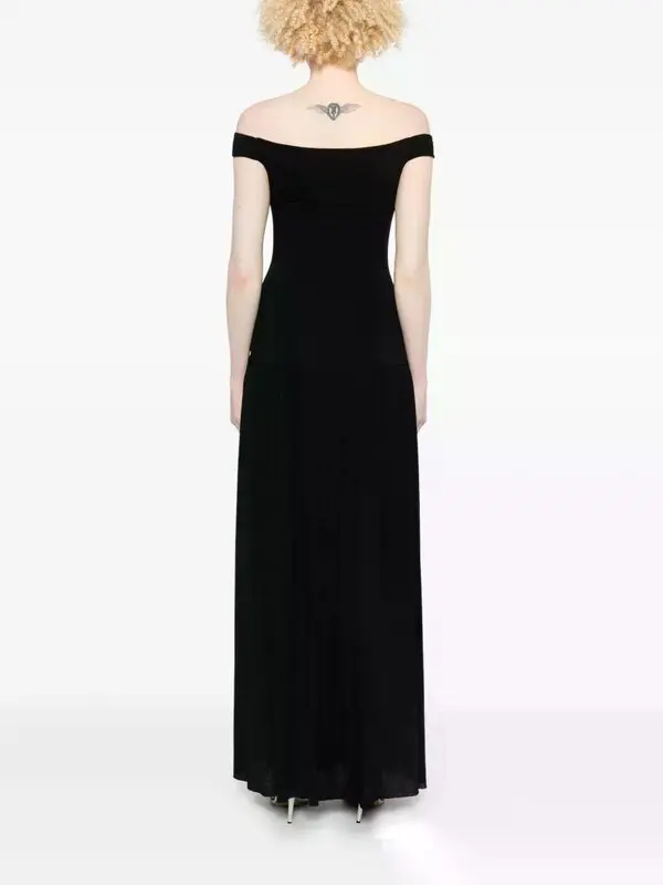 MANURI Coco Maxi Dress - Black
