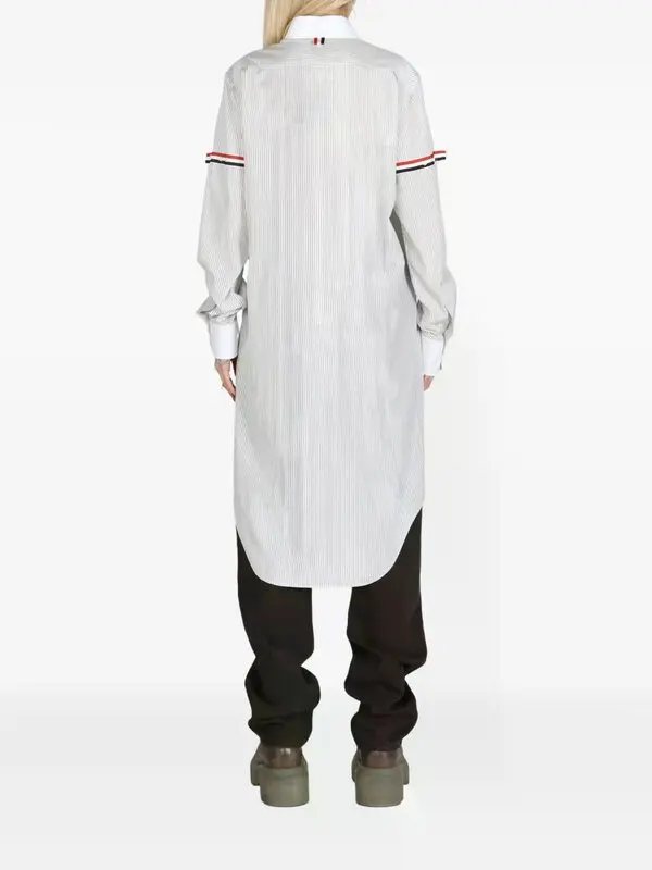 Thom Browne Striped Shirt Dress