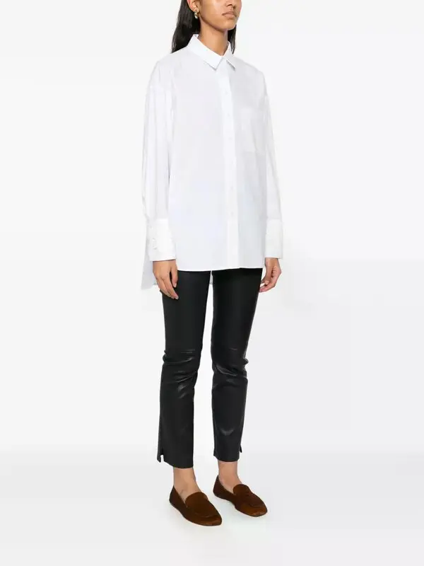 TWINSET Lace-appliqué Shirt