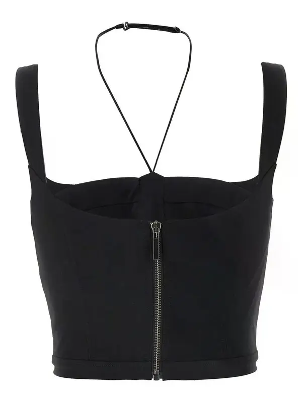 NENSI DOJAKA Shaped Halterneck Top