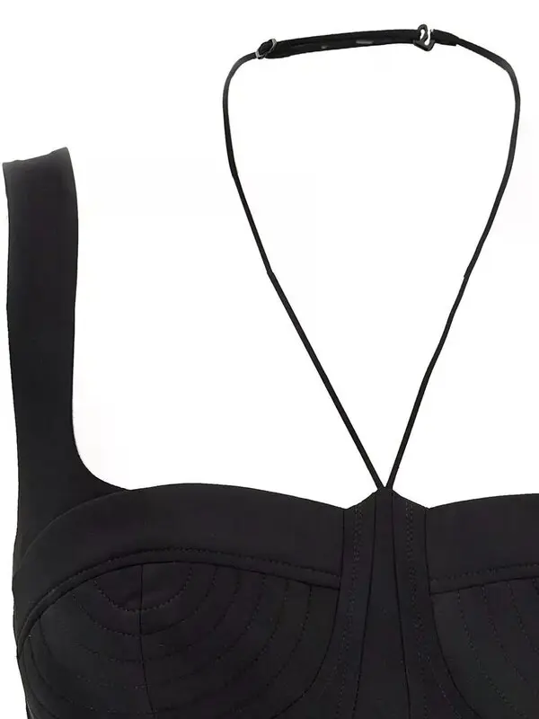 NENSI DOJAKA Shaped Halterneck Top