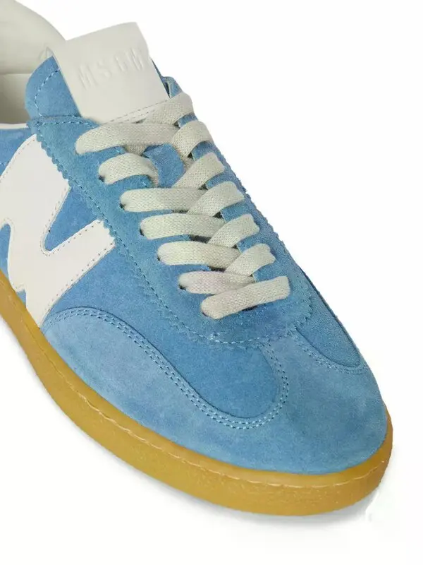 MSGM Retro Suede Sneakers