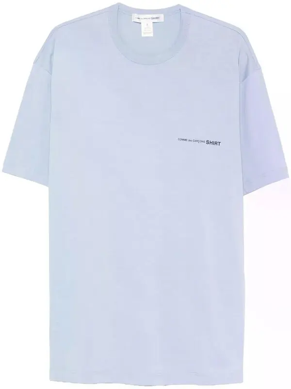 Comme Des Garçons Logo-print Cotton T-shirt