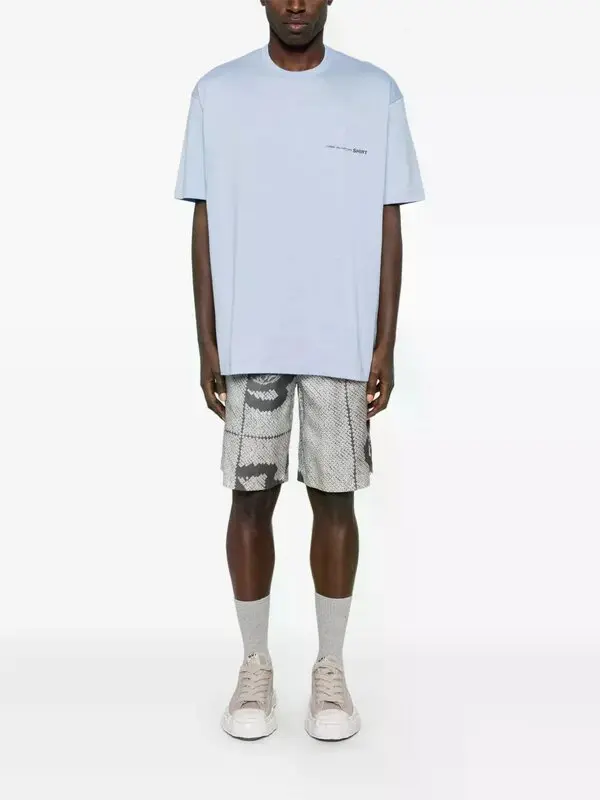 Comme Des Garçons Logo-print Cotton T-shirt
