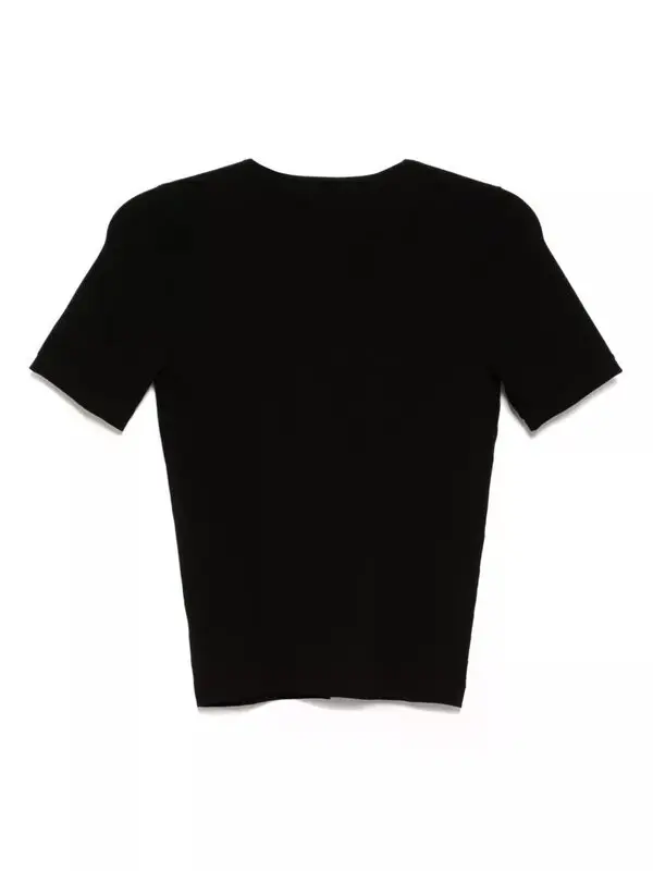 3.1 Phillip Lim Compact Rib Tee - Black