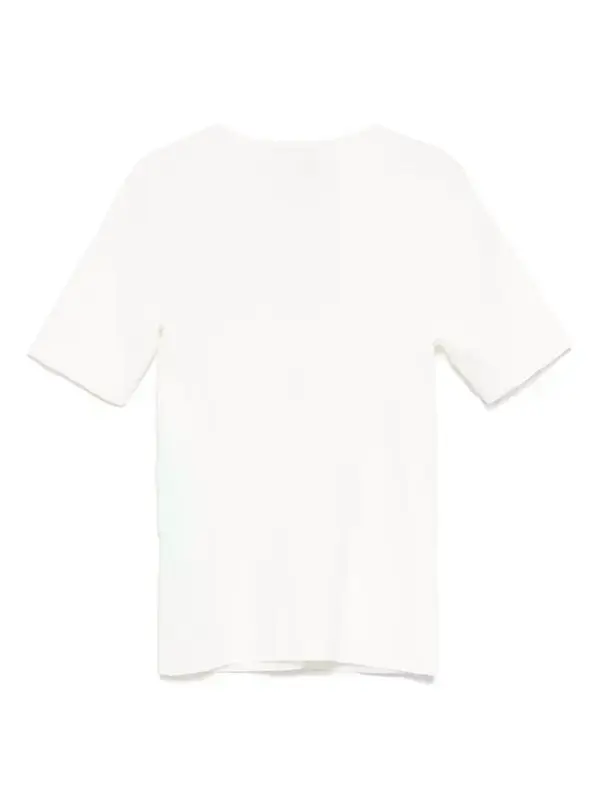 3.1 Phillip Lim Compact Rib Tee - Iv122 Ivory