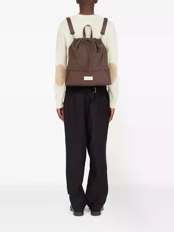 MAISON MARGIELA Medium 5ac Leather Backpack