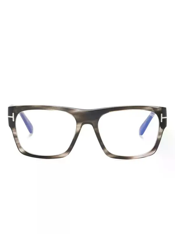 TOM FORD Square Frame Glasses - Black