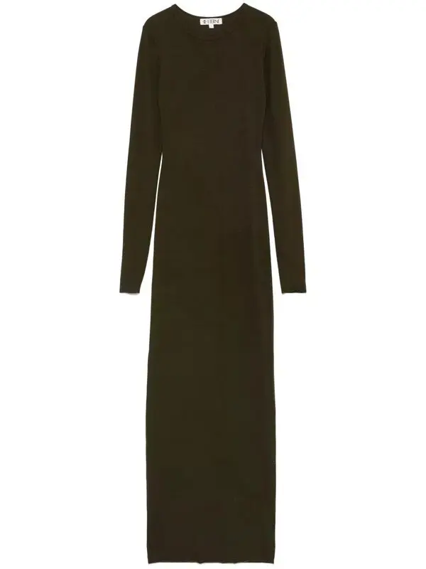 Eterne Long Sleeve Maxi Dress
