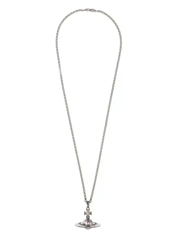 VIVIENNE WESTWOOD Small Orb Pendant Necklace - Silver