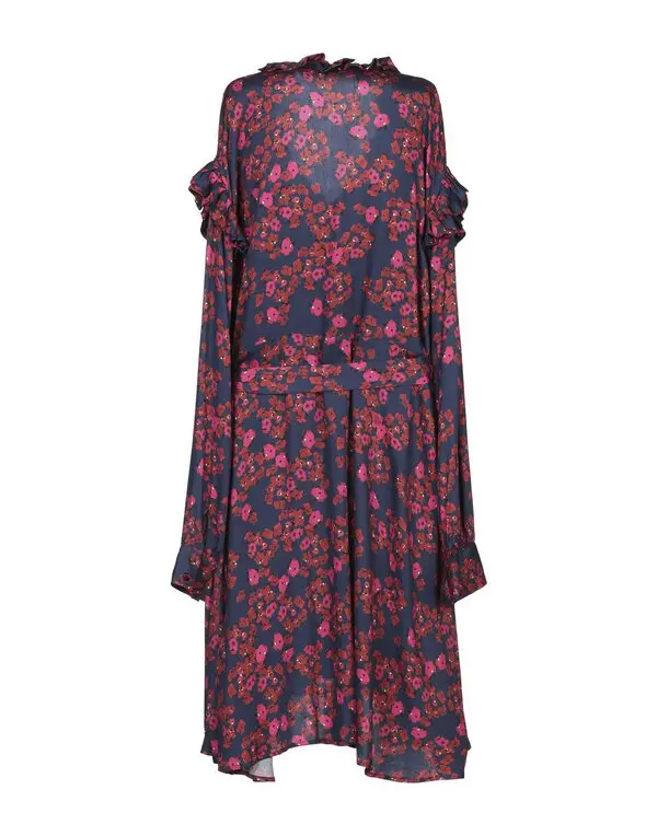 REPLAY Midi Flared Floral Dress