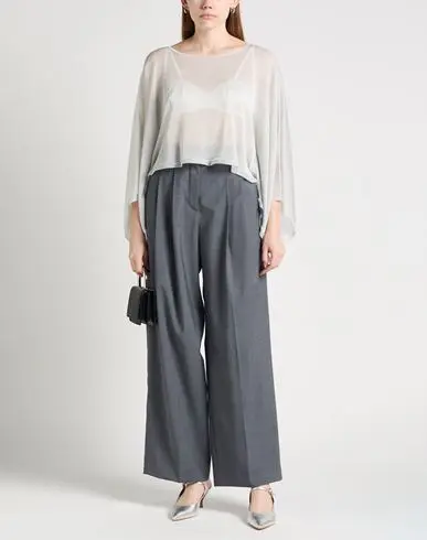 Fabiana Filippi Knitted Top - Light Grey