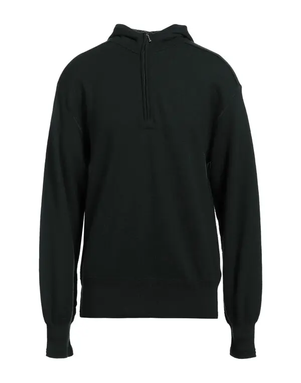 Burberry Sweater In Dark Wool - Green