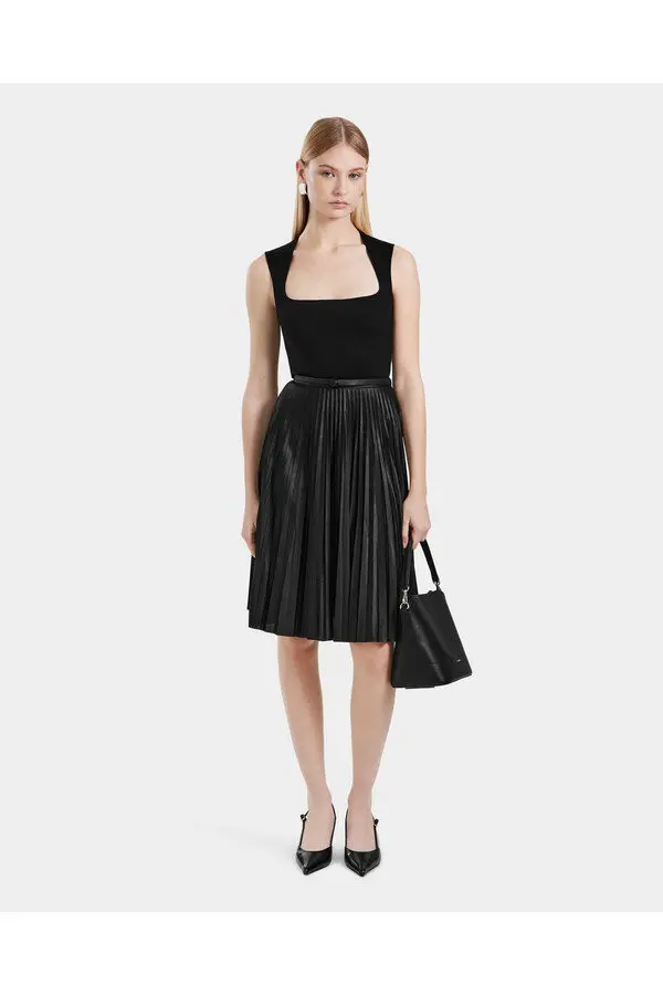 Rudsak Jane Pleated Midi Skirt