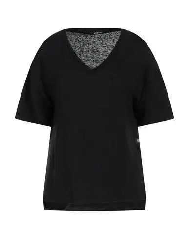 REPLAY Linen Elastane V-neck T-shirt