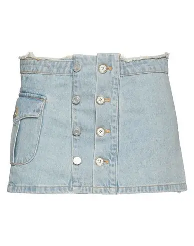 Andersson Bell Denim Flared Mini Skirt