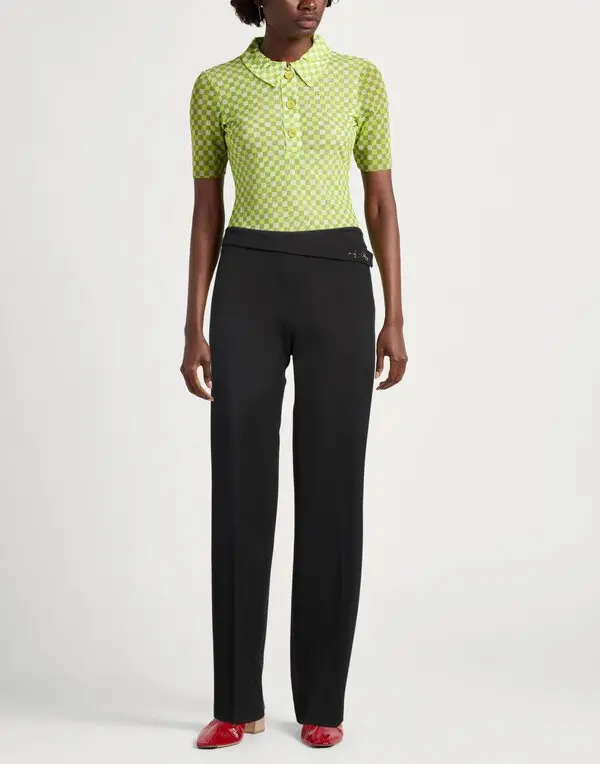 GAELLE PARIS Flared Jersey Pants