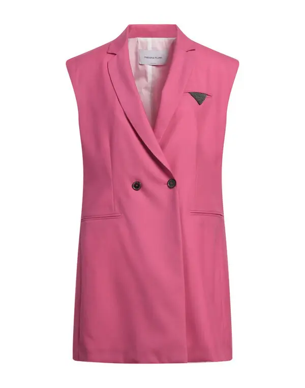 Fabiana Filippi Tailored Virgin Wool Vest