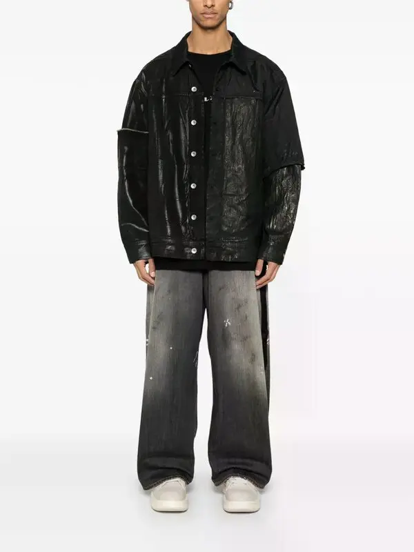 Rick Owens Jumbo Worker Jacket - Black