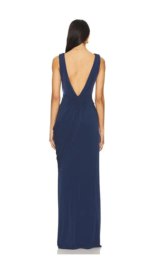 Katie May Leo Gown - Navy