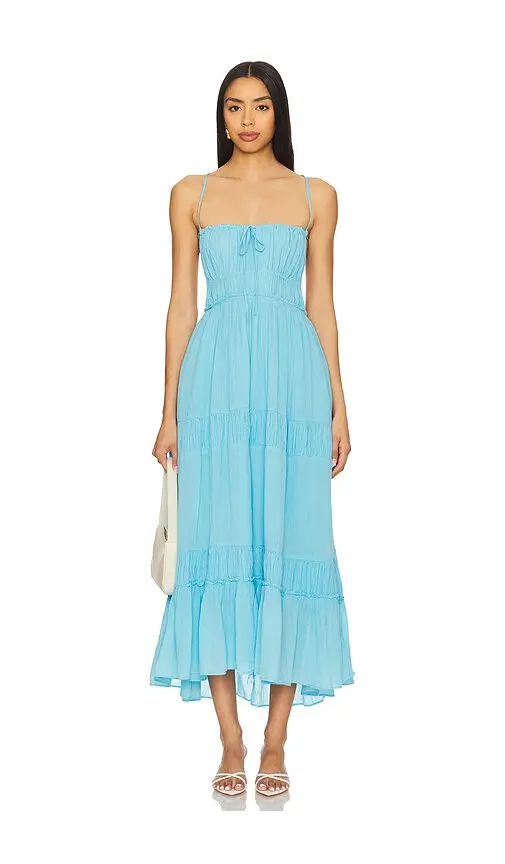 Free People Taking Sides Maxi Dress In . Also