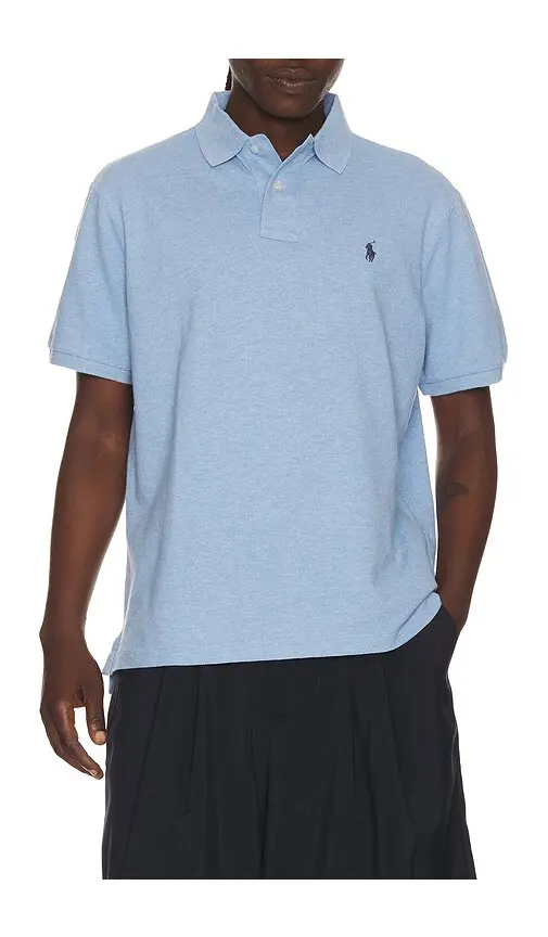 Polo Ralph Lauren Short Sleeve Mesh Polo In . Also - Blue