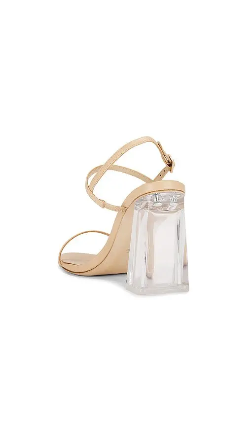 Raye Demetris Sandal With Acrylic Block Heel