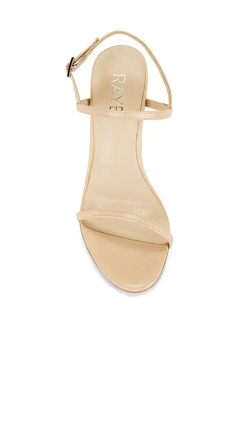 Raye Demetris Sandal With Acrylic Block Heel