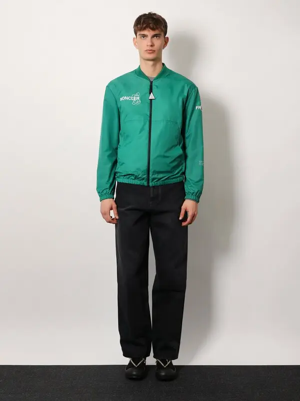 Moncler X Fragment Hiroshi Fujiwara Ostria Jacket With Maxi Print