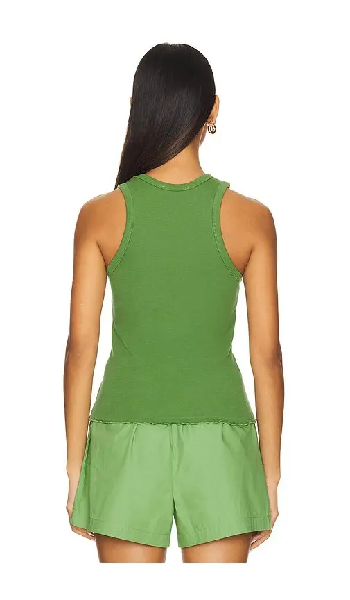 Love Stories Ribbed Jersey Tank Top